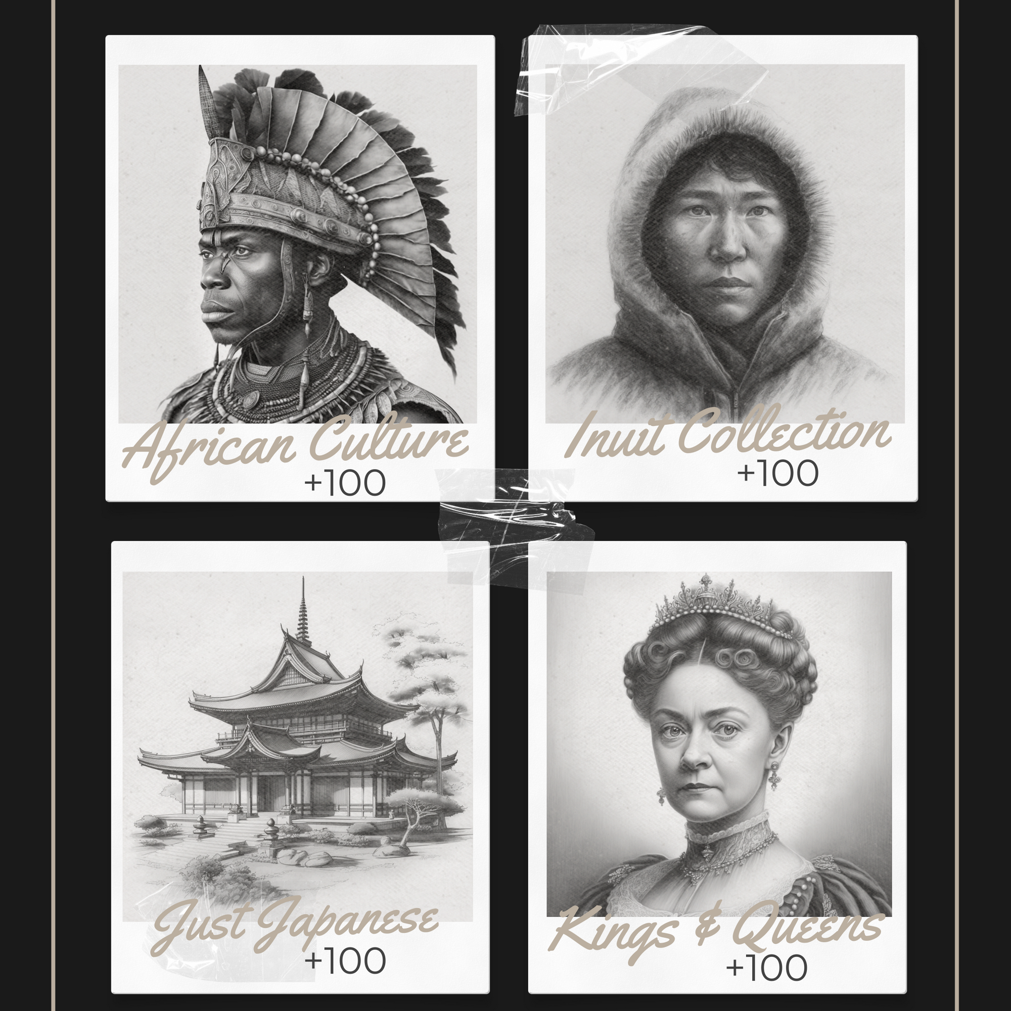"Cultural & Aesthetic Collection Mega Bundle: A Global Artistic Journe