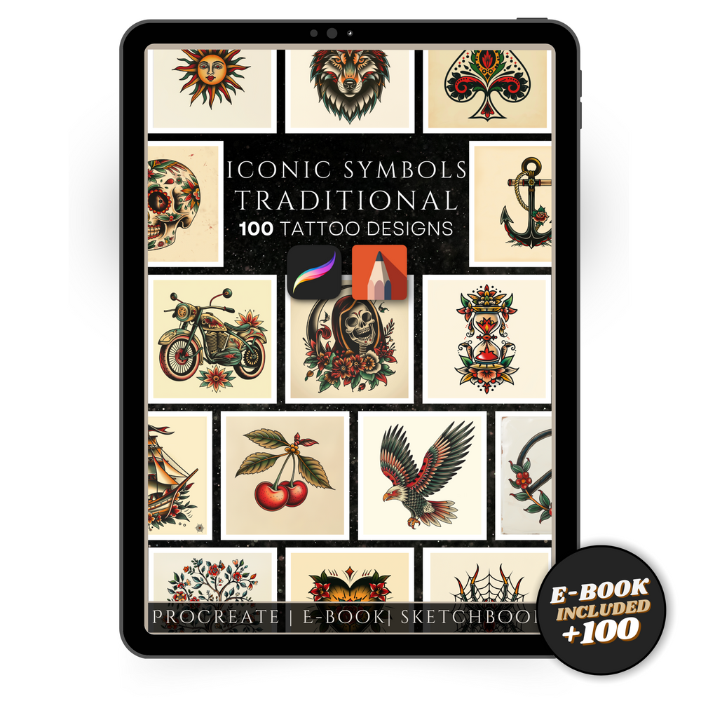 "Traditional Iconic Symbols" – Bold & Classic Tattoo Designs Inspired