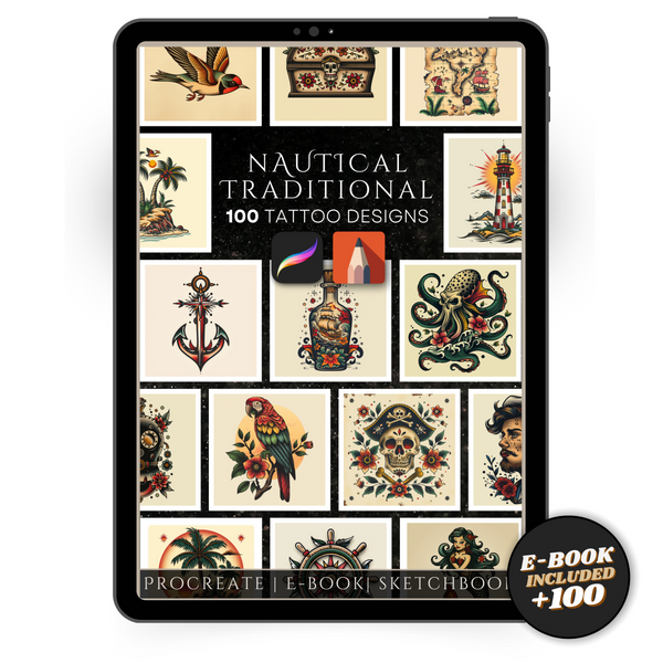 "Traditional Nautical" – Bold & Iconic Tattoo Designs Inspired by the